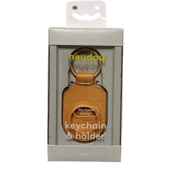 Other | Heyday Apple Airtag Keychain Holder Orange | Poshmark